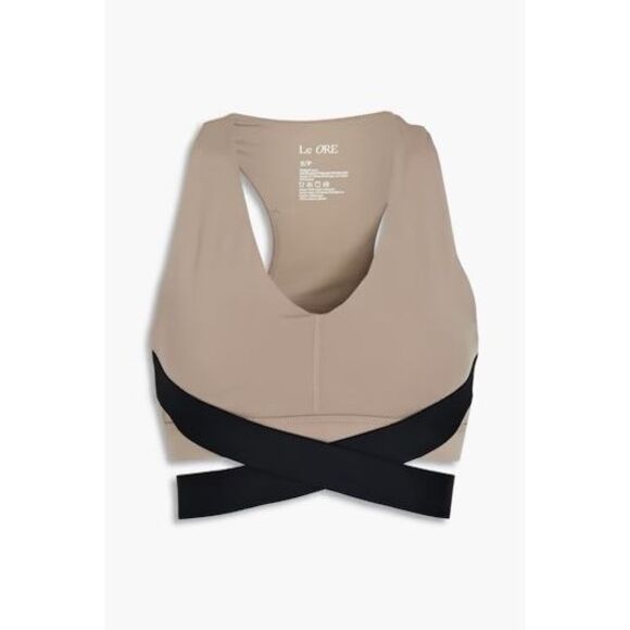 Le Ore | Intimates & Sleepwear | Le Ore Cross Twotone Sports Bra ...
